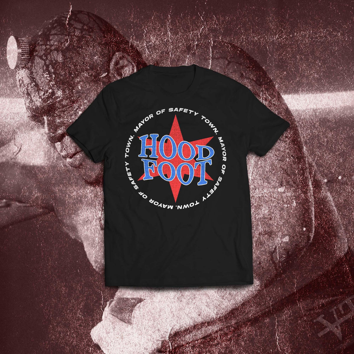 Hoodfoot "Mayor of Safety Town" Official Shirt – Independent Wrestling ...